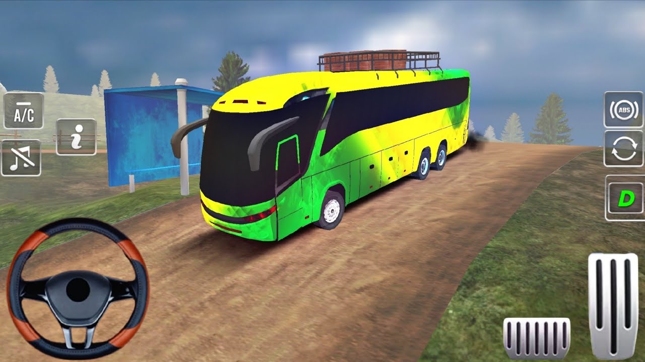 New Coach Bus Realistic OffRoad Driving 3D 💥🚌 - Bus Games : City Bus ...