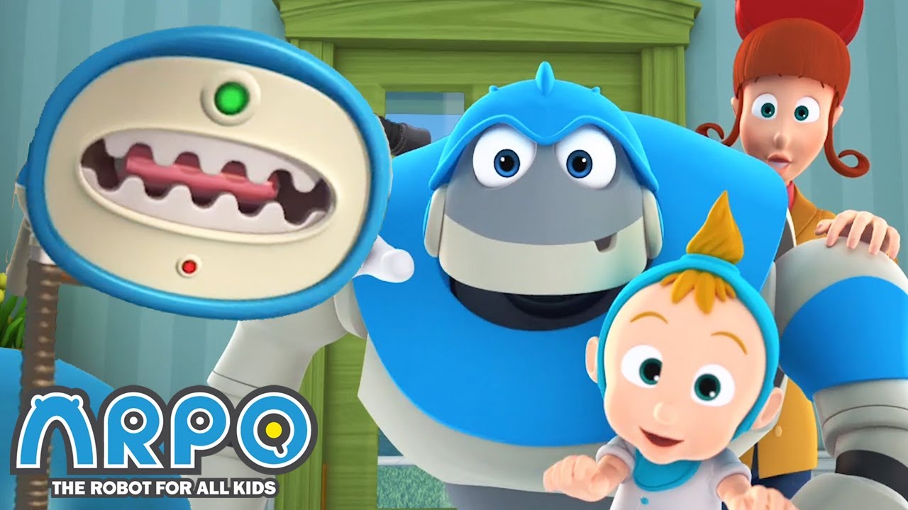 Machine INVASION - Arpo the Robot | Funny Cartoons for Kids | Kids ...