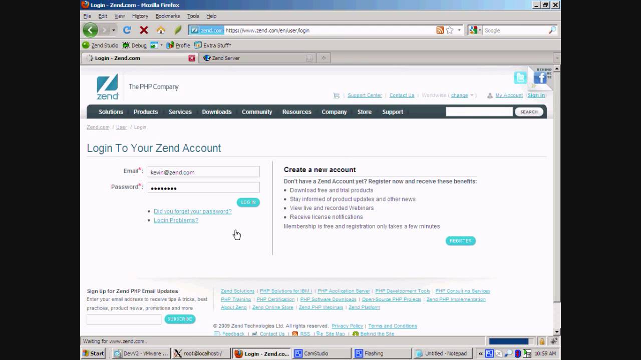 Php Installing Zend Server On Linux In 4 Minutes And 37 Seconds Youtube 0705