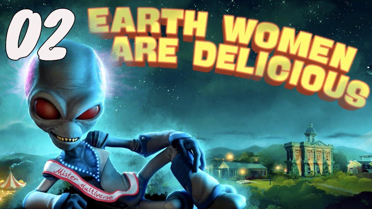 Lets Play Destroy All Humans Mission 3 - I'M THE MAYOR! (Rockwell ...