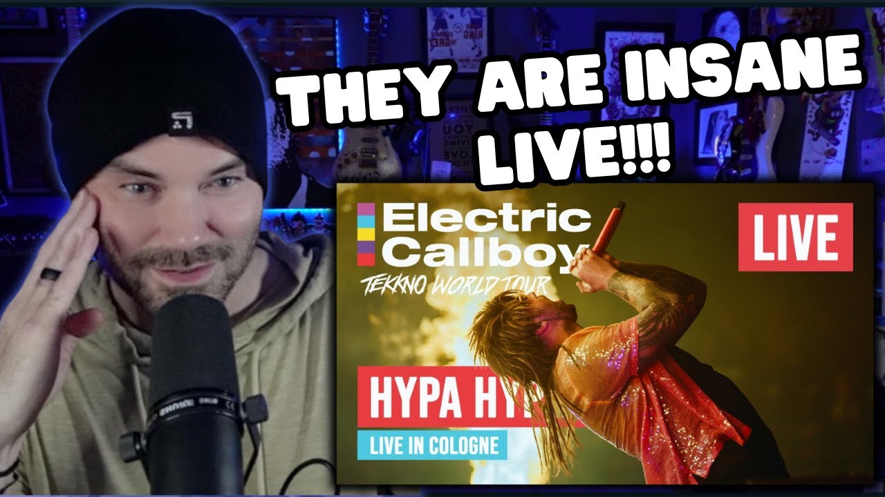 Metal Vocalist First Time Reaction - Electric Callboy - Hypa Hypa LIVE ...