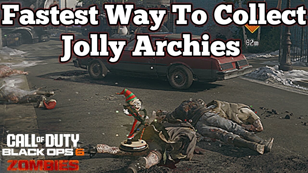 Fastest Way To Collect Jolly Archie's In Black Ops 6 Zombies (Archie's ...