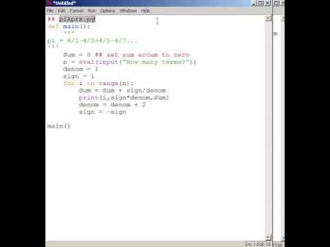 Approximating Pi - YouTube