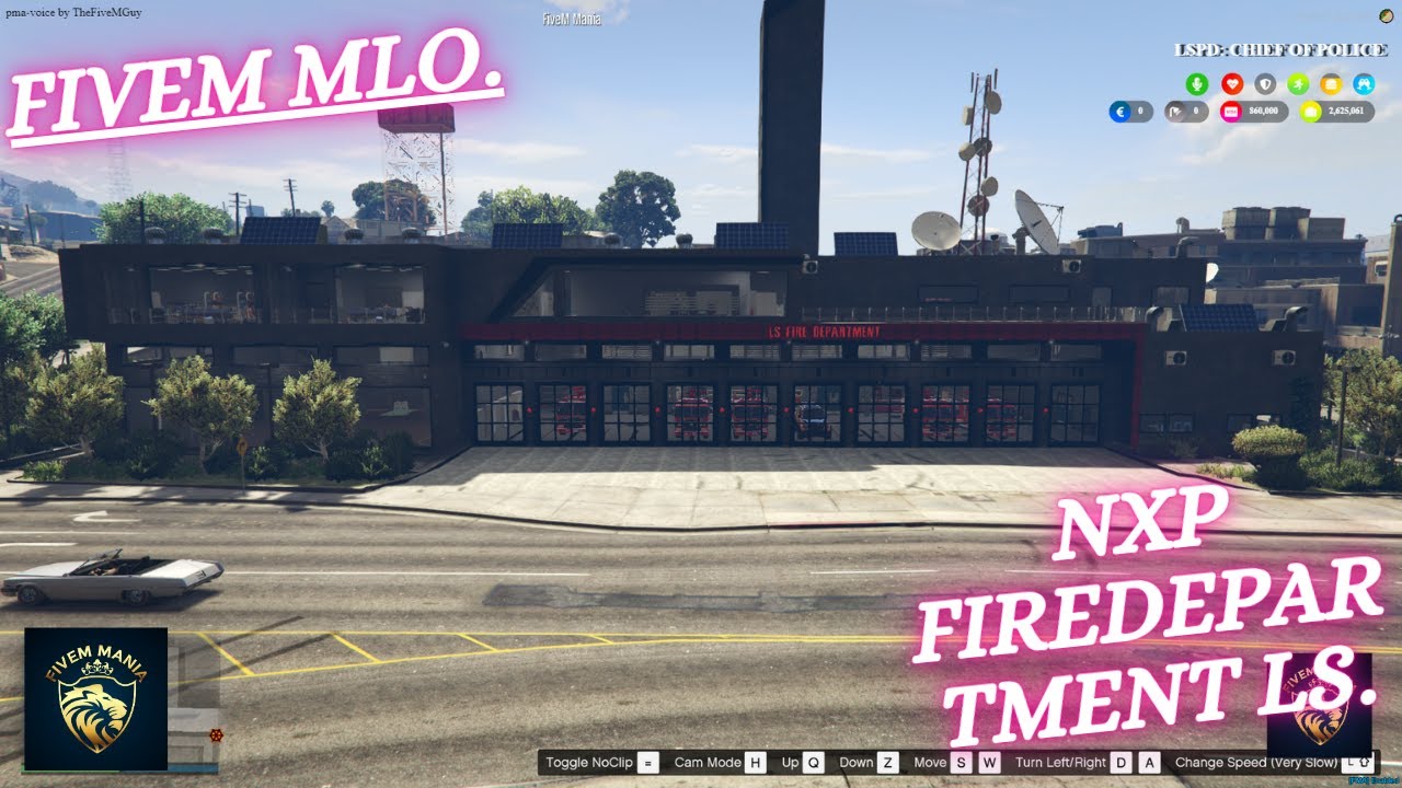 FiveM #mlos : Exploring Fire Department LS, Villa MLOs, Mansions ...