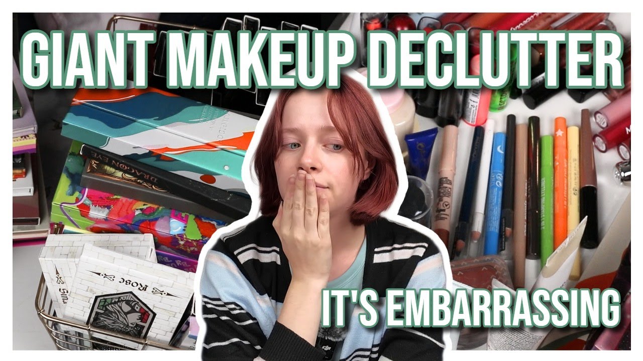 Going through my ENTIRE makeup collection || GIANT DECLUTTER - YouTube