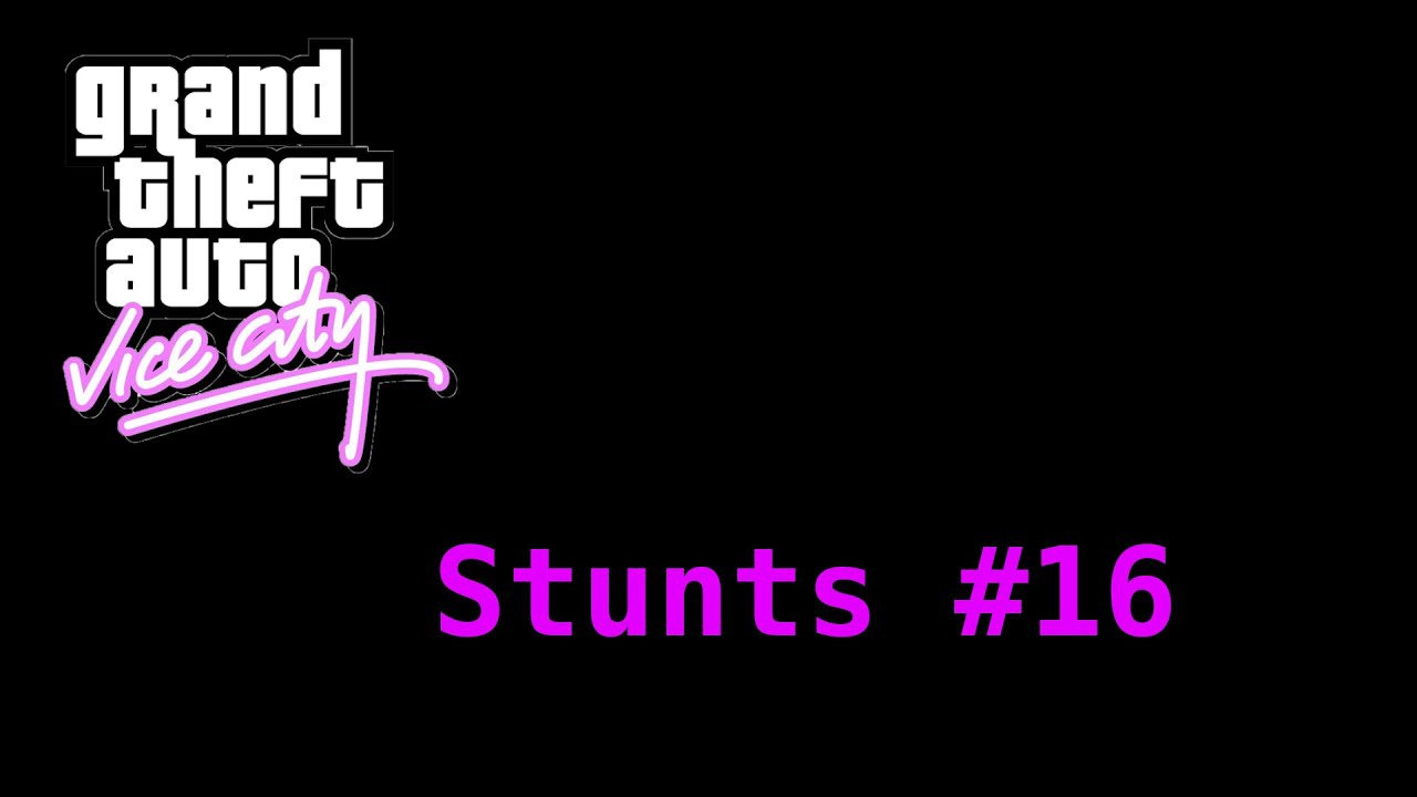 GTA Vice City STUNTS #16 - Vice Cry 1.8 Graphics Mod - YouTube