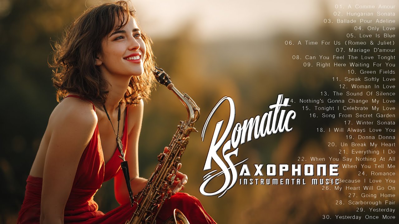 The Sound of Love: 200 Beautiful Saxophone Ballads - Smooth Sax ...