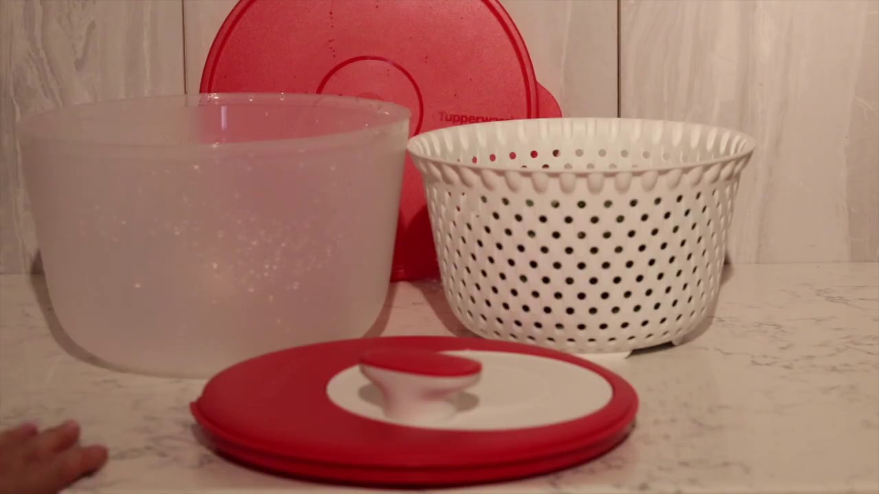 Tupperware Spinning Chef - YouTube