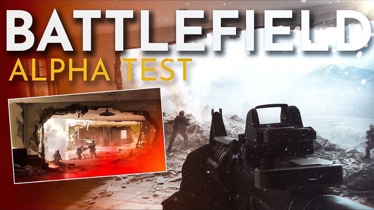 La PREMIERE ALPHA du Nouveau BATTLEFIELD est LA ! - YouTube