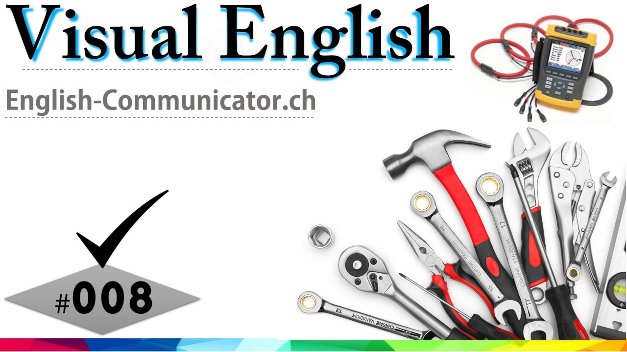 #008 Visual English Language Learning Practical Vocabulary Training ...