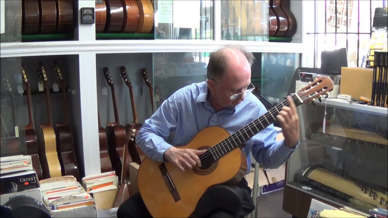 Juan Estruch Barcelona Spruce and Brazilian Classical pieces and a ...