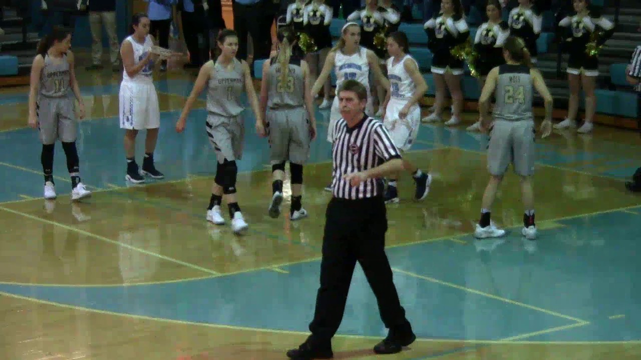 McMinn Central Chargerettes vs Upperman Lady Bees 012117 - YouTube