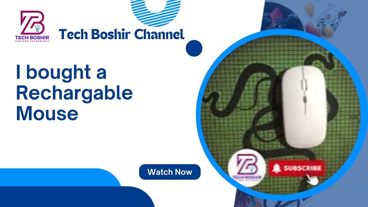 Rechargable Mouse in Cheap 167tk ll Tech Boshir - YouTube