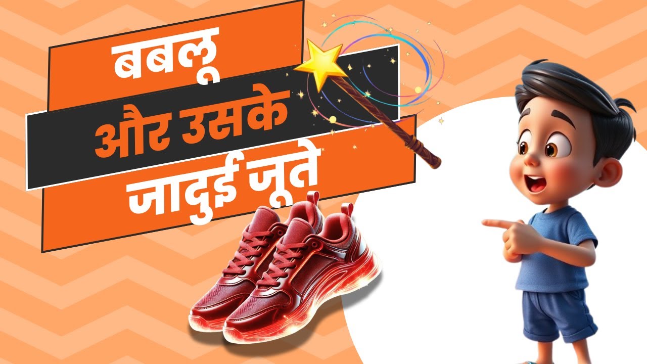 बबलू और उसके उड़ते जूते: एक अनोखी कहानी || Babloo and His Flying Shoes ...