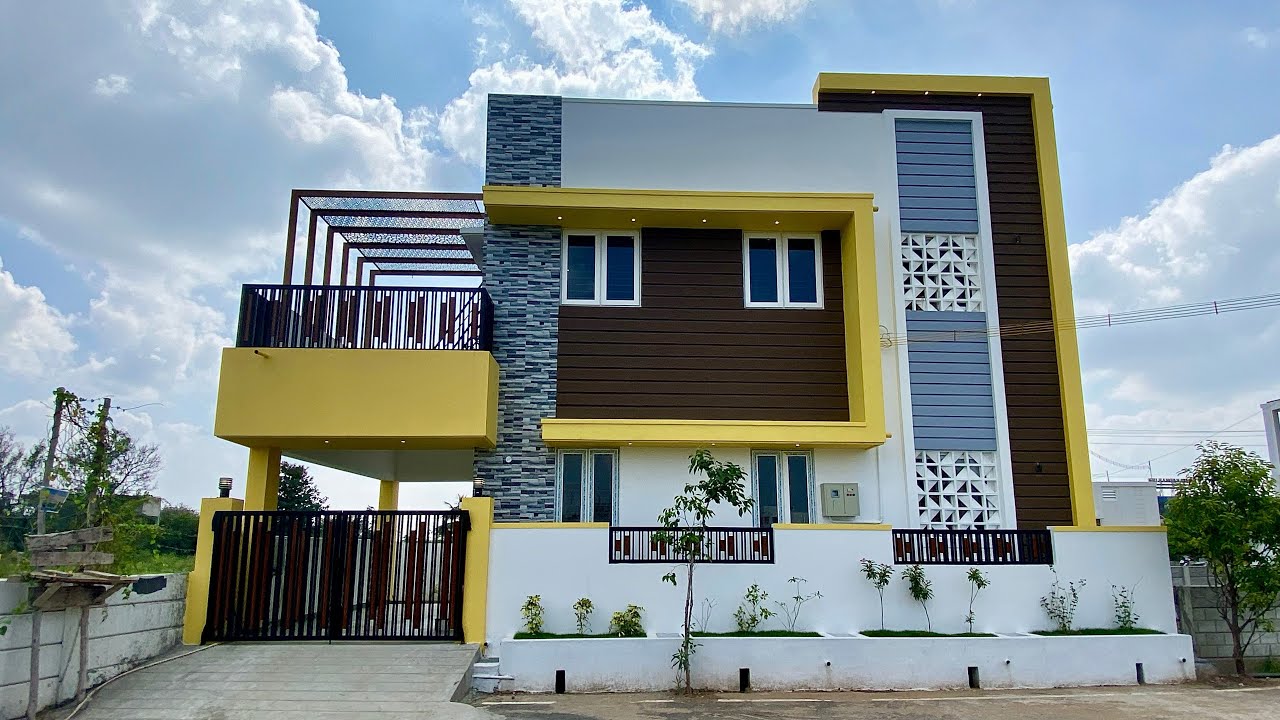 Amazing & Trending 3BHK Duplex House with Unique Colour Combinations 🔥😍 ...