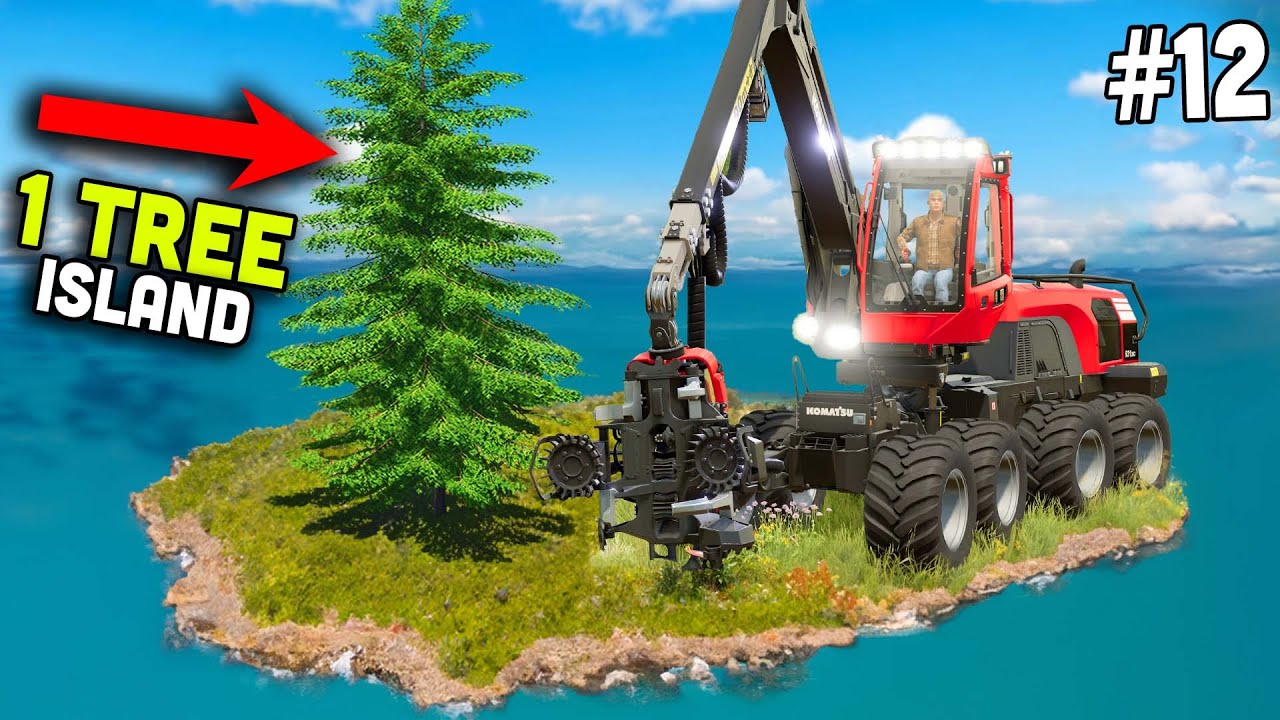 Start from 0$ on "1 Tree Island" 🚜 #12 - YouTube