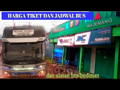 harga tiket dan jadwal bus di agen bus budiman cilopadang ll dan profil ...