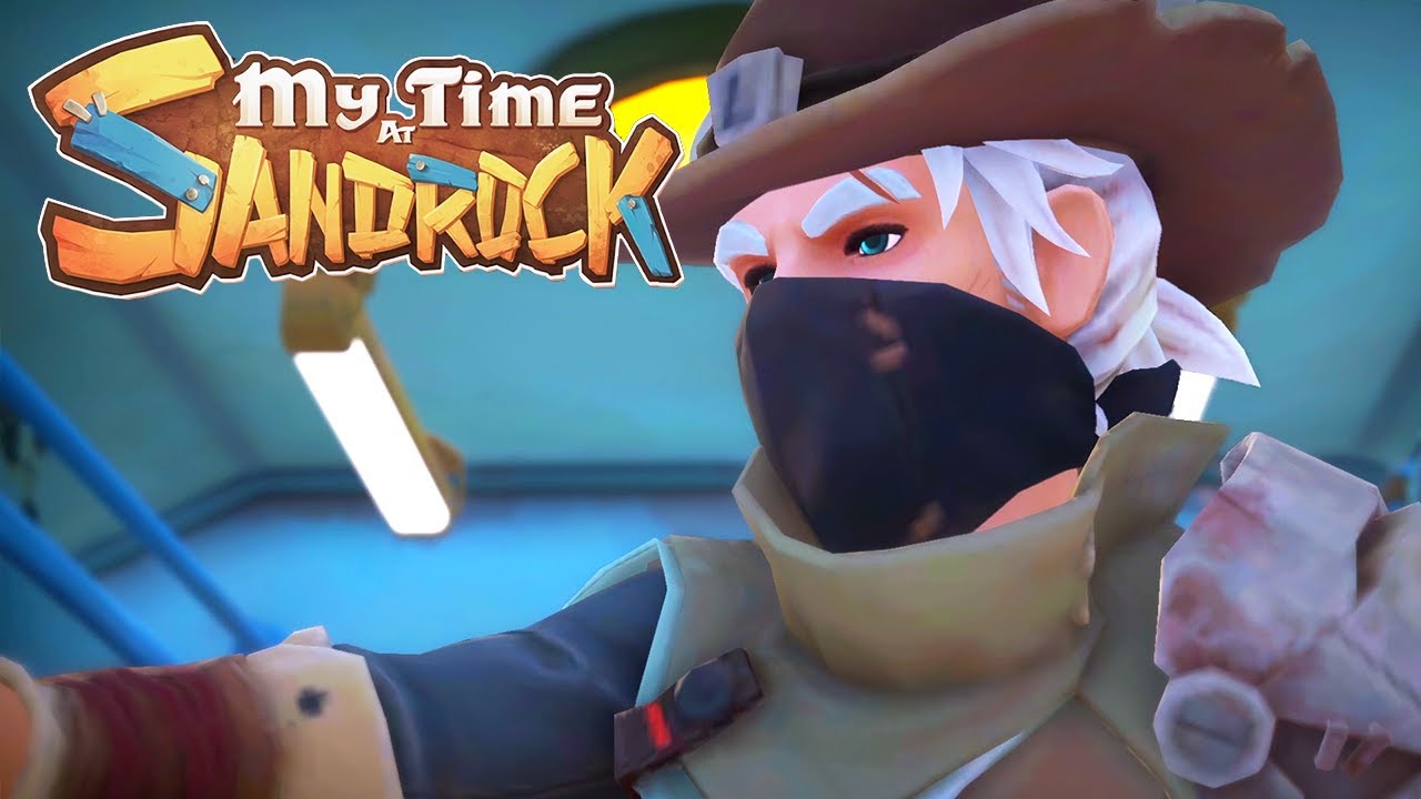 Logan's Train Heist! - My Time at Sandrock Demo - Part 6 - YouTube