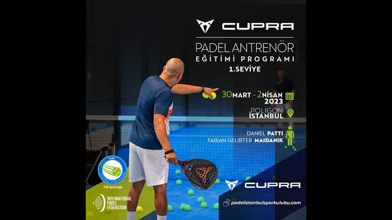 CUPRA PADEL COACH TRAINING 2023 - YouTube