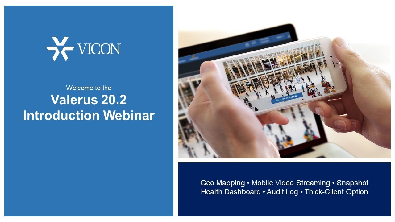 WEBINAR: Valerus VMS 20.2 - YouTube