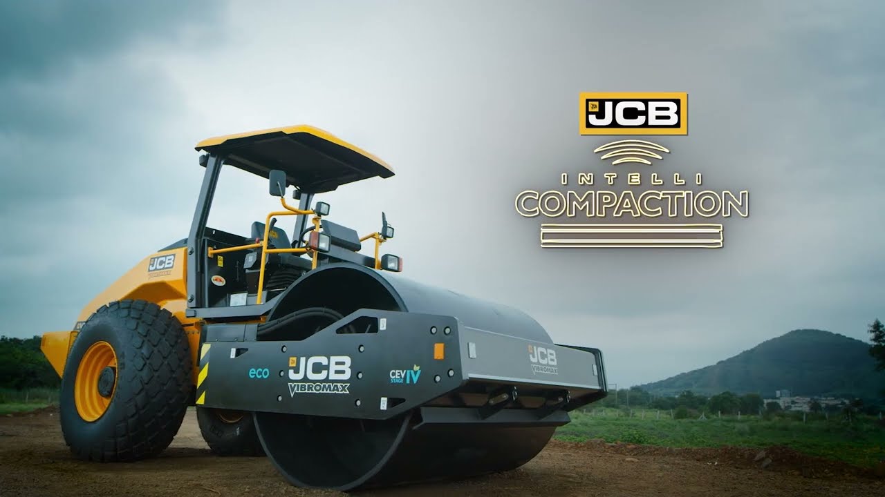 JCB Intelli Compaction | Compaction with Intelligence, and Real-time - YouTube