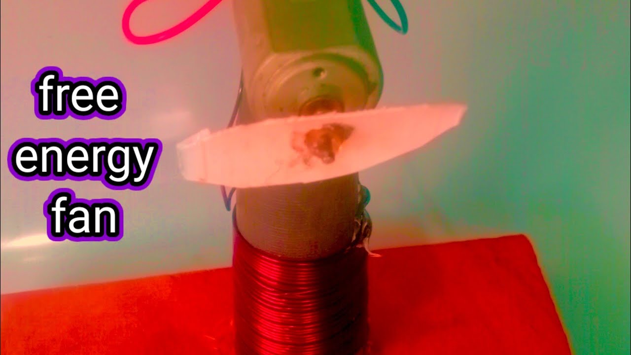 fan that runs with the help of magnets to copper wire this fan will ...