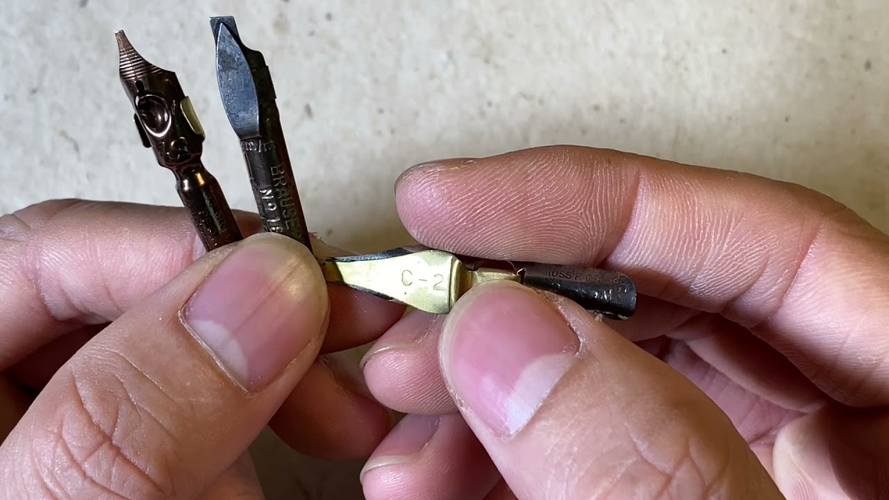 Introduction to Roman Calligraphy - Lesson 2: Nibs - YouTube