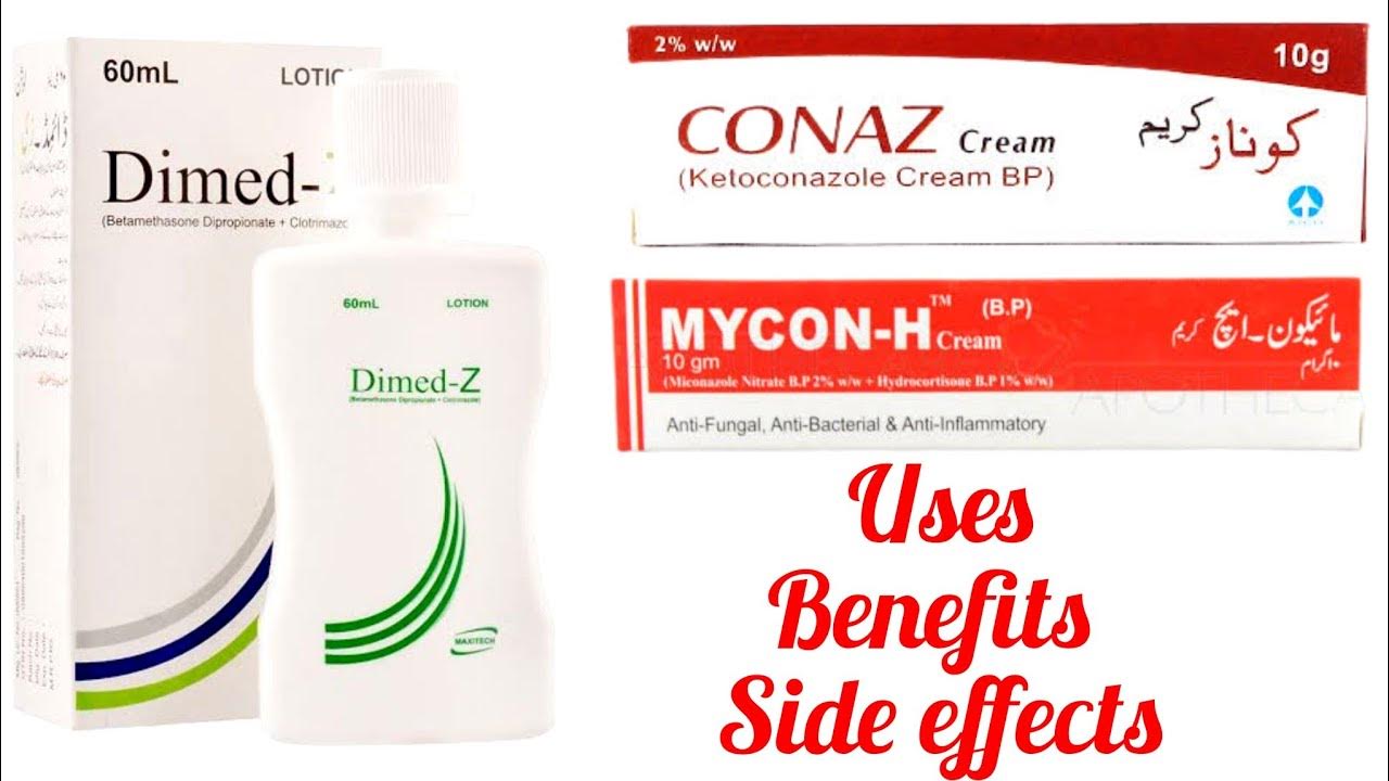 Dimed -Z+Mycon-H+CONAZ ues in urdu Hindi - YouTube
