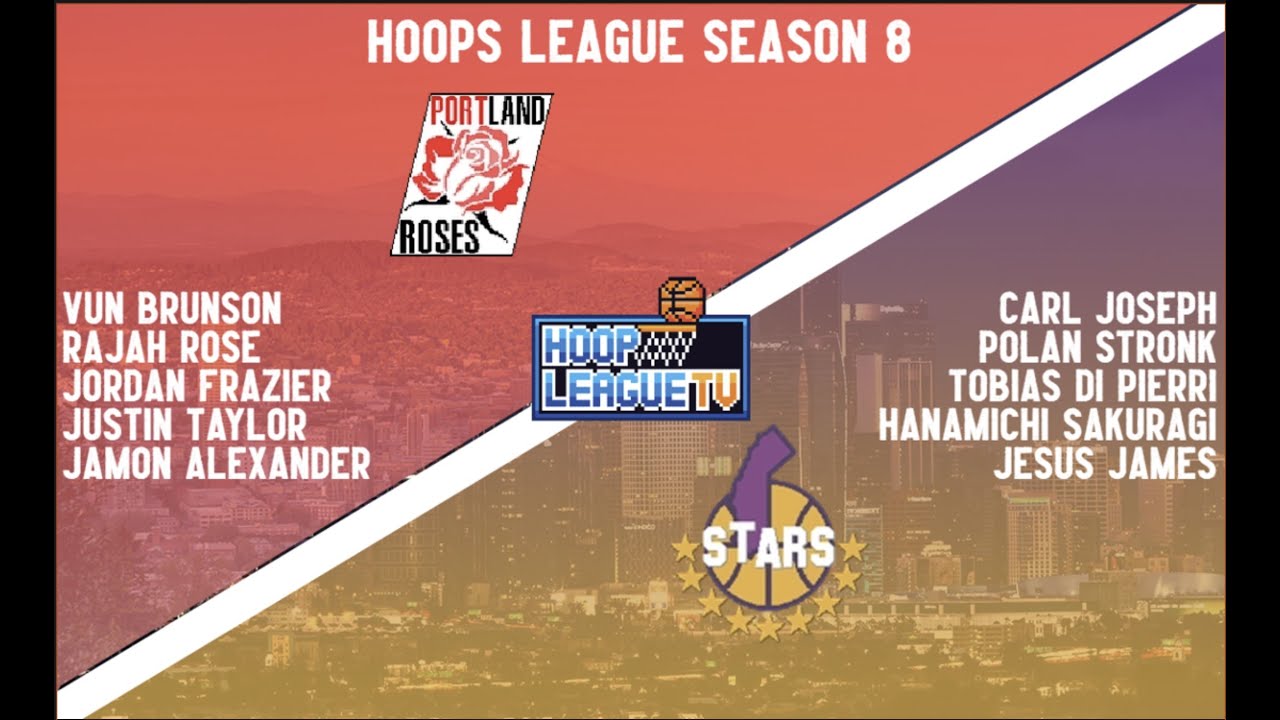 Hoops League Season 8: POR (0-1) @ LA (1-0) - YouTube