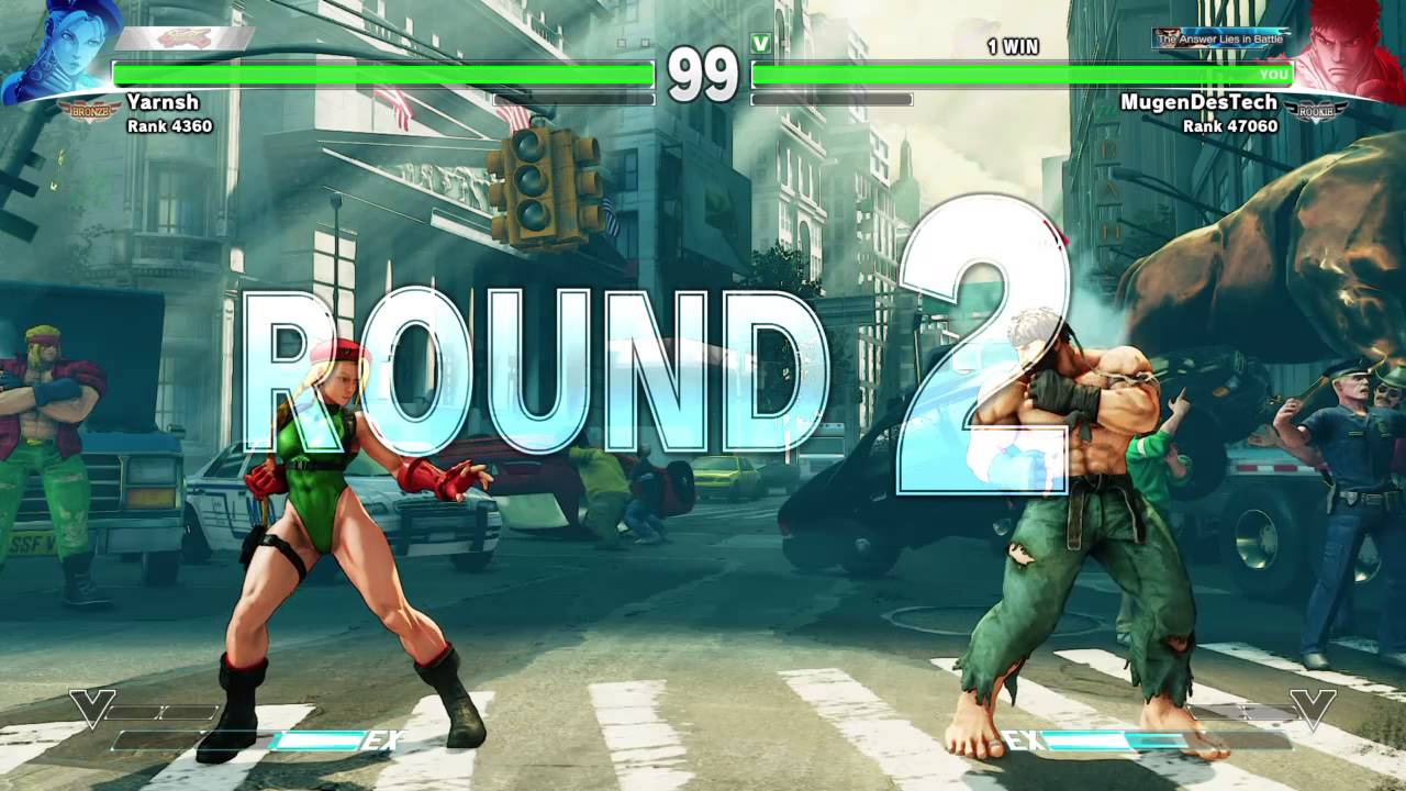 STREET FIGHTER V Ryu Training - YouTube