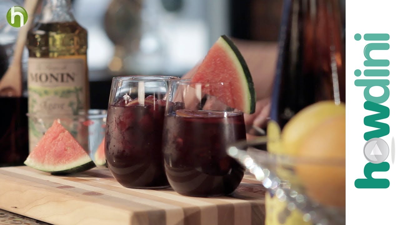 How to make Metaxa sangria - YouTube