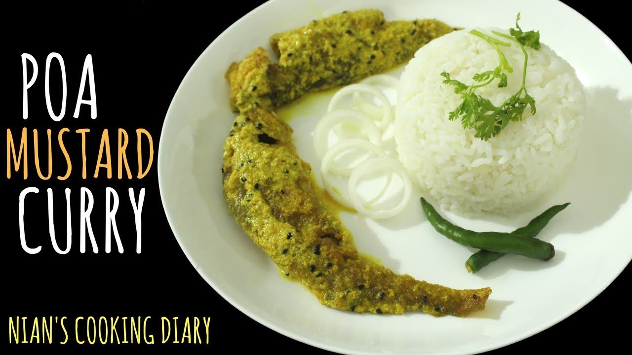 Poa Fish Recipe | Poa Fish With Mustard Curry | how to make fish curry ...