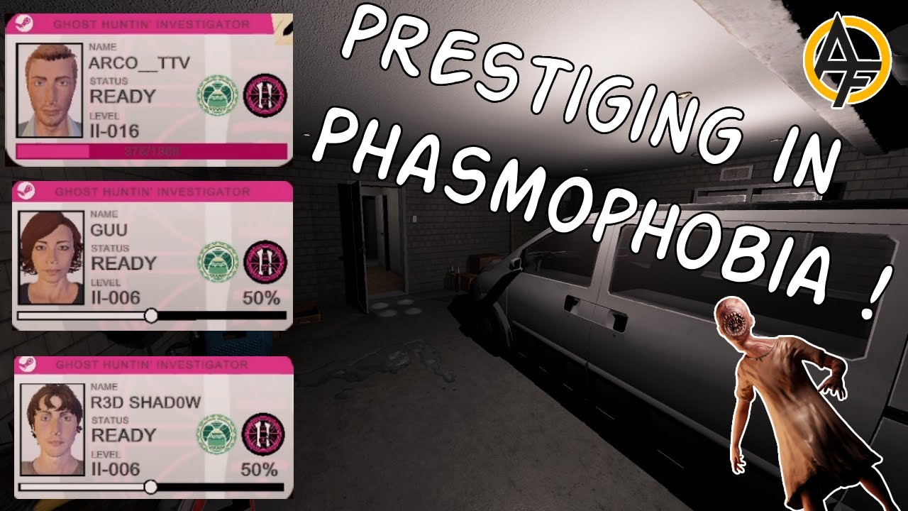 3 idiots PRESTIGE in PHASMOPHOBIA || Phasmo ASCESION UPDATE - YouTube