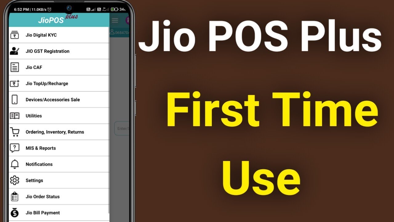 jio POS plus first time use kaise karen. - YouTube