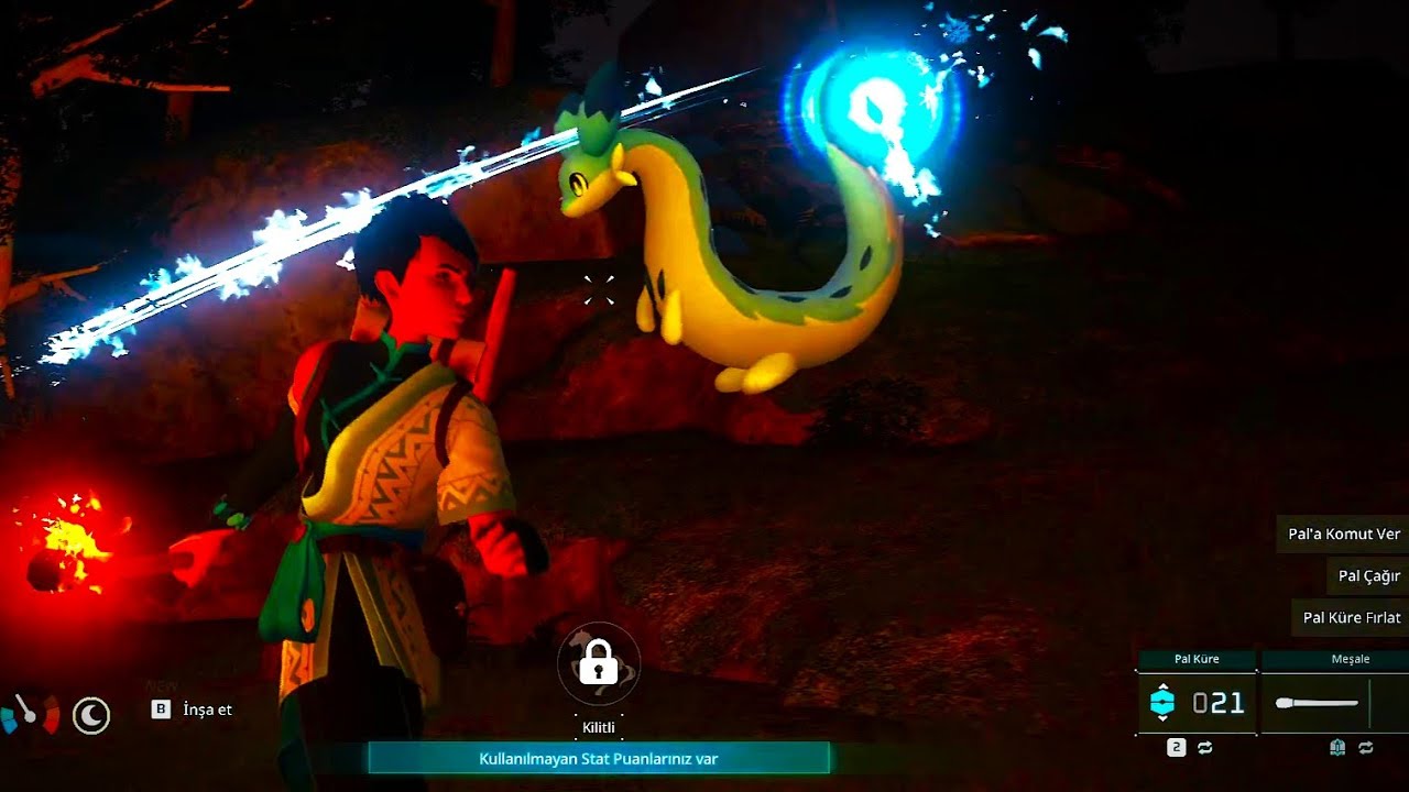 PALWORLD FIRST LEGENDARY ICE/DRAGON TYPE POKEMON 4K - YouTube