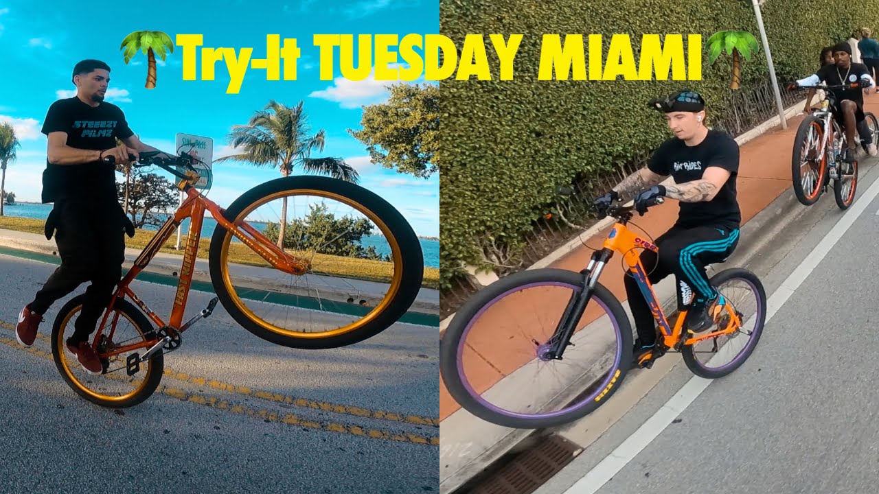 WHEEL!E BATTLES GET INTENSE! | TRY IT TUESDAY IN MIAMI🌴 FT ONEWAY COREY ...