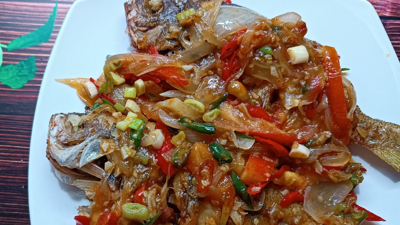 IKAN GORENG SAOS PEDAS 🌶️🌶️🌶️ - YouTube