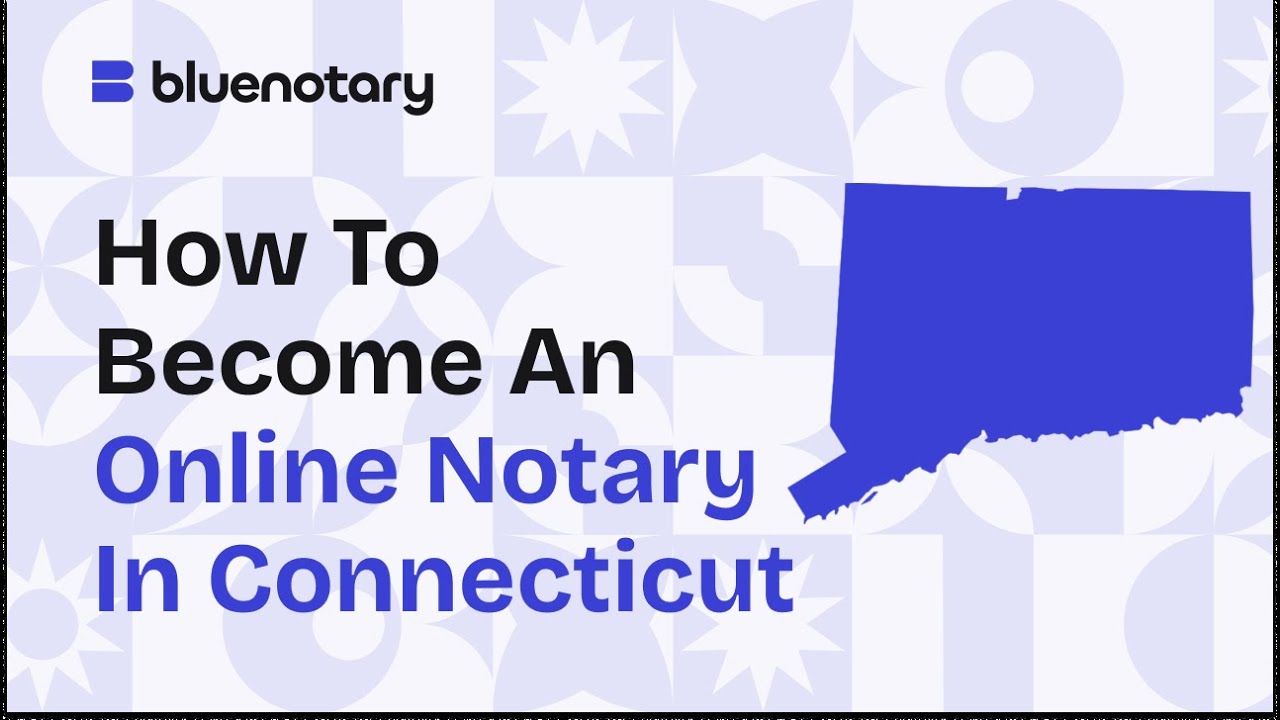 How to Become an Online Notary in Connecticut - YouTube
