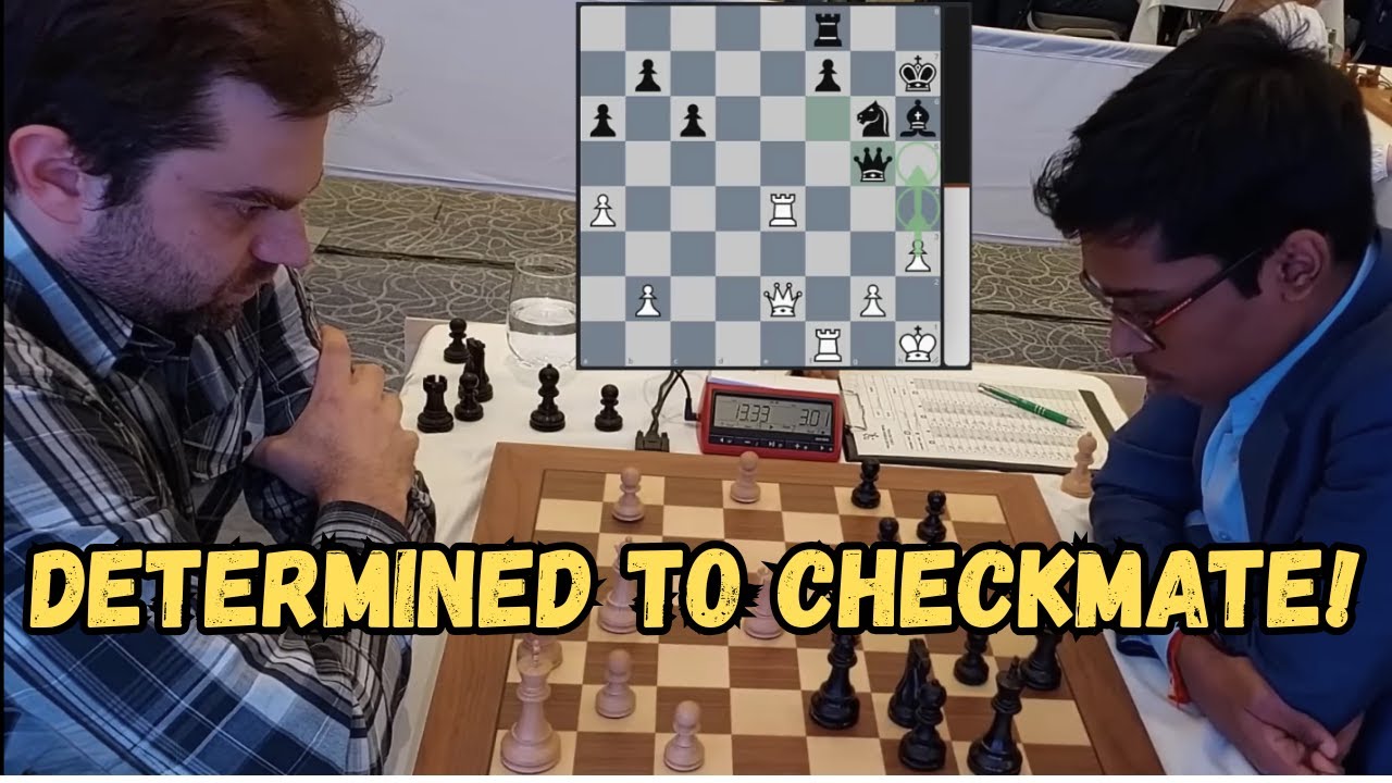 When Sam Shankland Goes All In To Checkmate Praggnanandhaa - YouTube