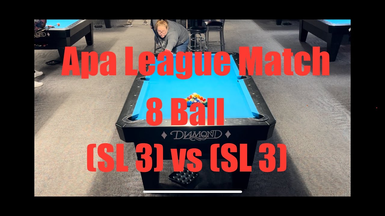 Battle of the 3's!! Apa 8 Ball League Match!!$$ - YouTube
