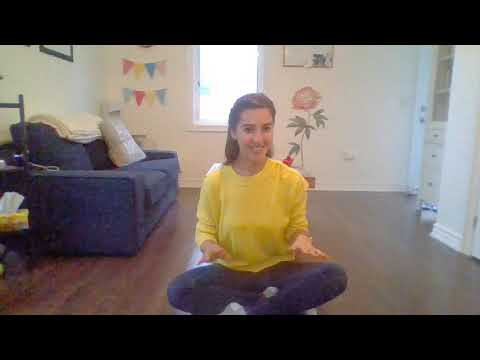10-minute Seated Yoga Sequence -- in JEANS