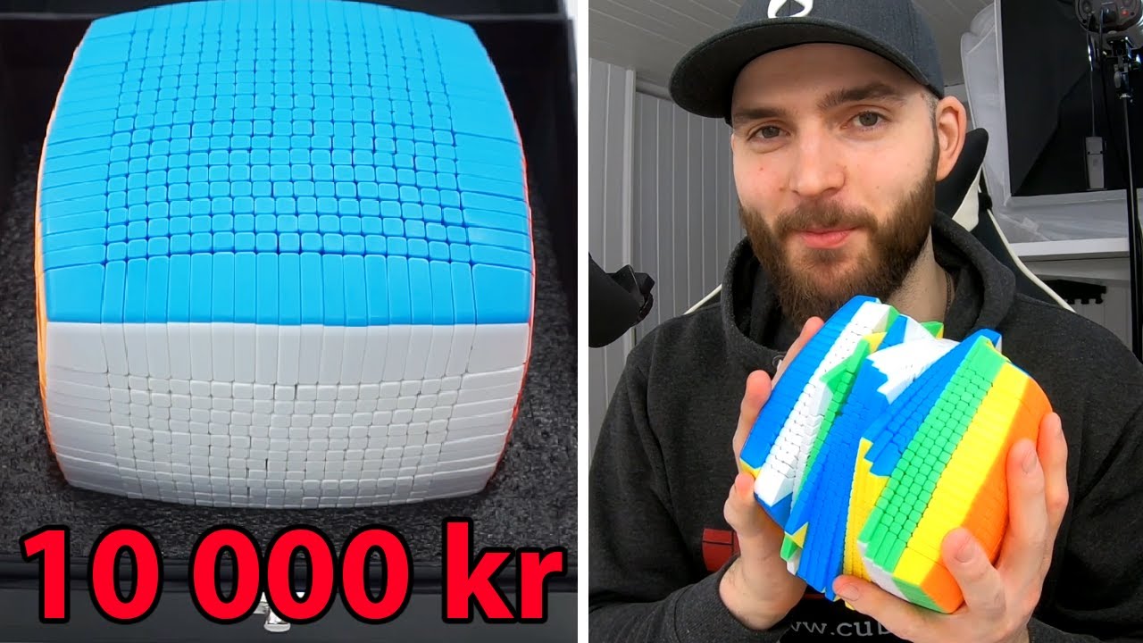 Världens största Rubik's kub (19x19!) | Cuboss.se - YouTube