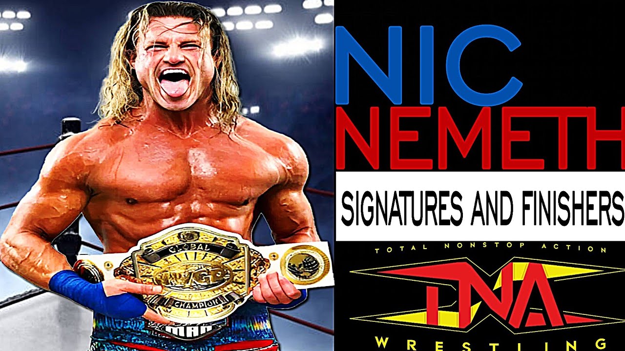 WWE 2K24 - Nic Nemeth Signatures and Finishers - YouTube