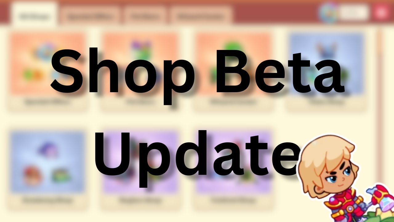 Prodigy: New Shop BETA Update - YouTube