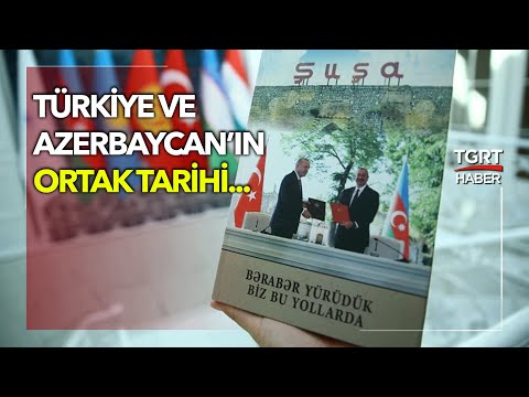 Cumhurbaşkanı Erdoğan ve Aliyev'in Ortak Faaliyetleri Kitap Oldu: 'Beraber Yürüdük Biz Bu Yollarda'
