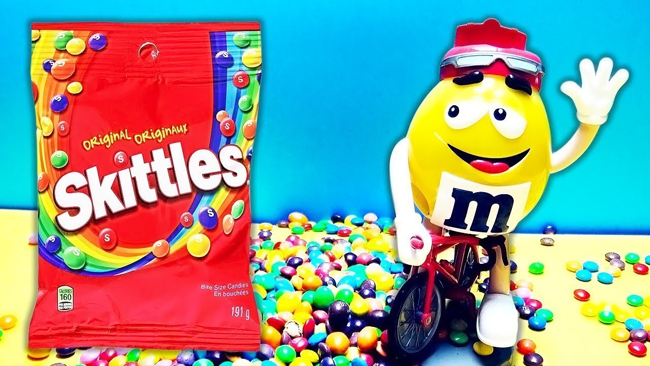 Full of Magic Skittles and colors - YouTube
