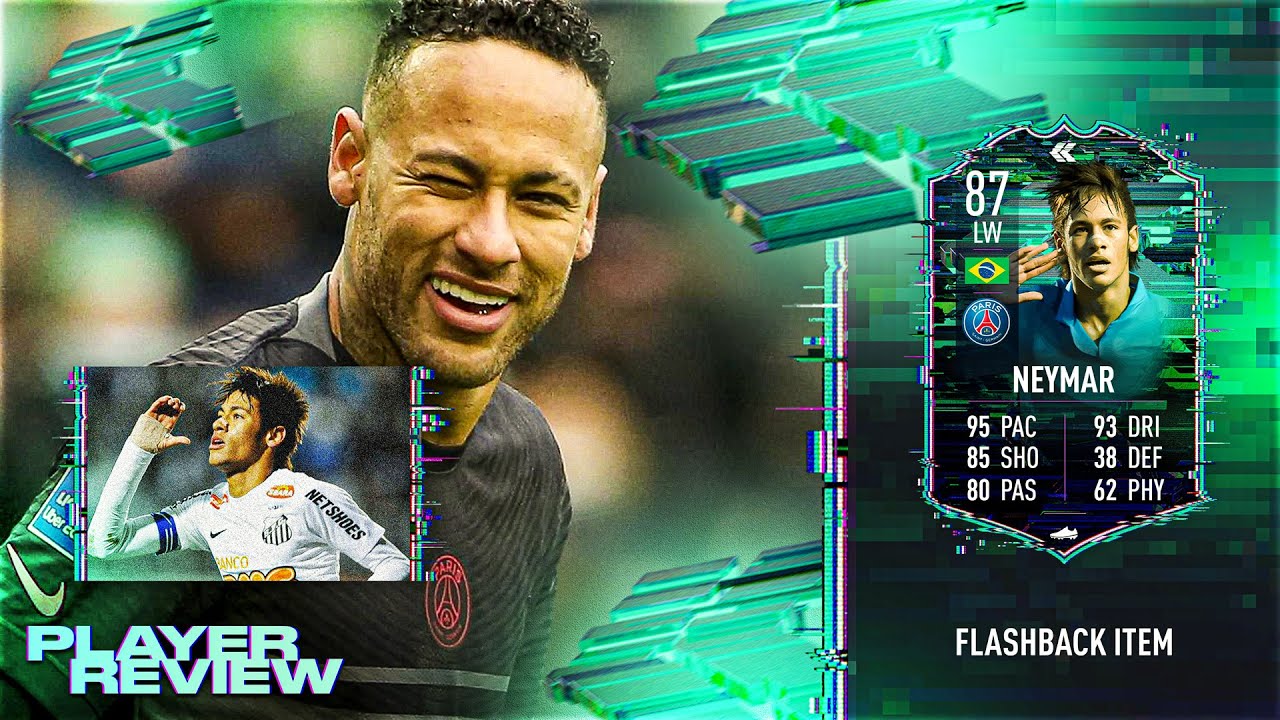 87 FLASHBACK NEYMAR PLAYER REVIEW | FIFA 22 Ultimate Team - YouTube