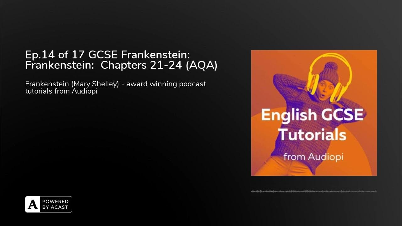 Ep.14 of 17 GCSE Frankenstein: Frankenstein: Chapters 21-24 (AQA) - YouTube