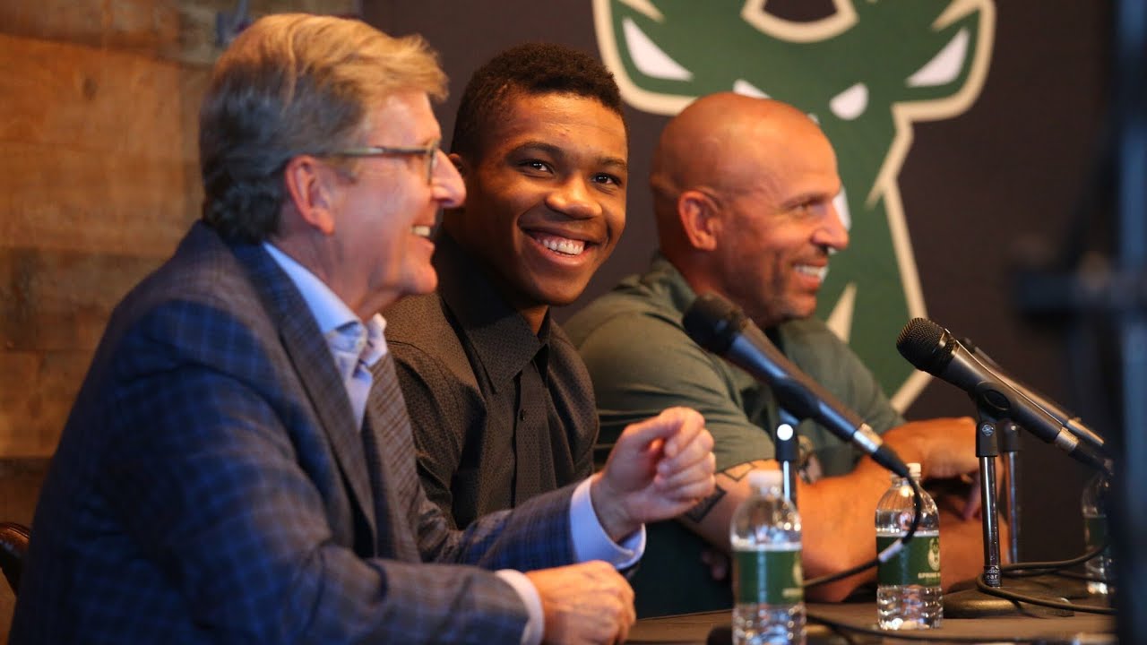 Giannis Antetokounmpo Contract Extension Press Conference [FULL VIDEO ...