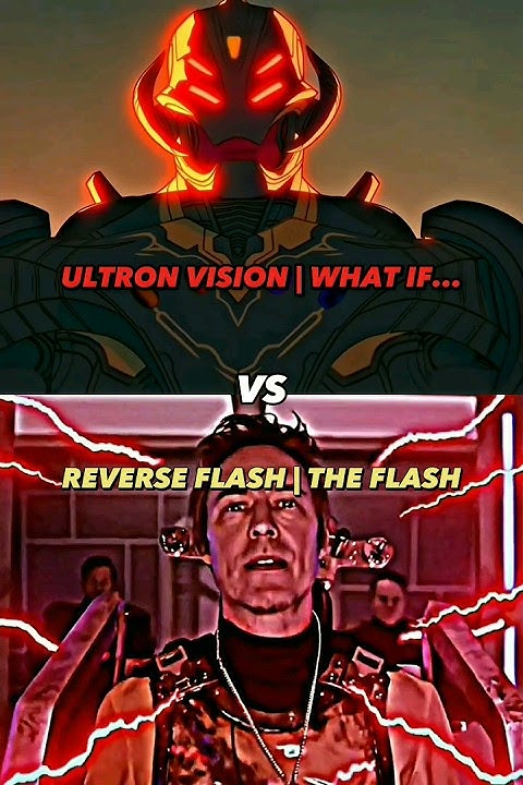 Ultron Vision Vs Reverse Flash #marvel #dc #1v1 #edit #shorts - YouTube